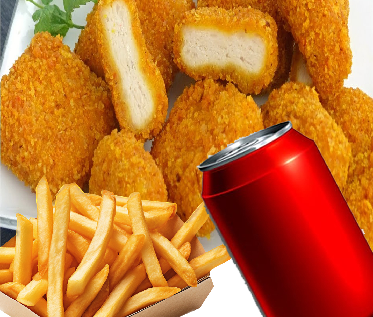 Chicken Nuggets meal – Kebosa Restaurant and Cafe